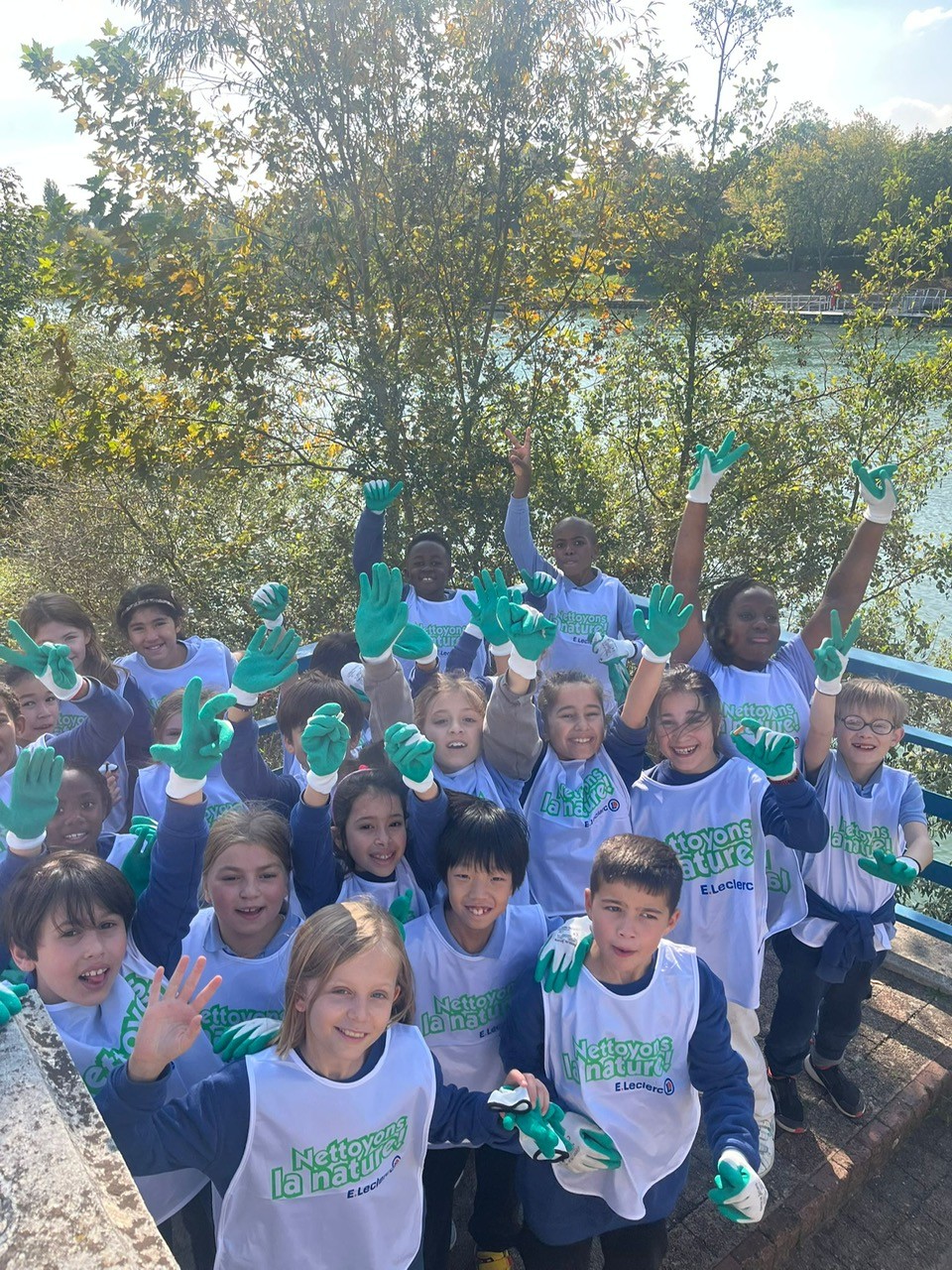 Nettoyons la Nature avec les CM1 ! - École primaire de STV Bry-sur-Marne